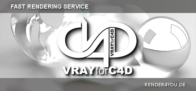 Vray for Cinema 4D 1.9 - The latest version is now supported by Render4You